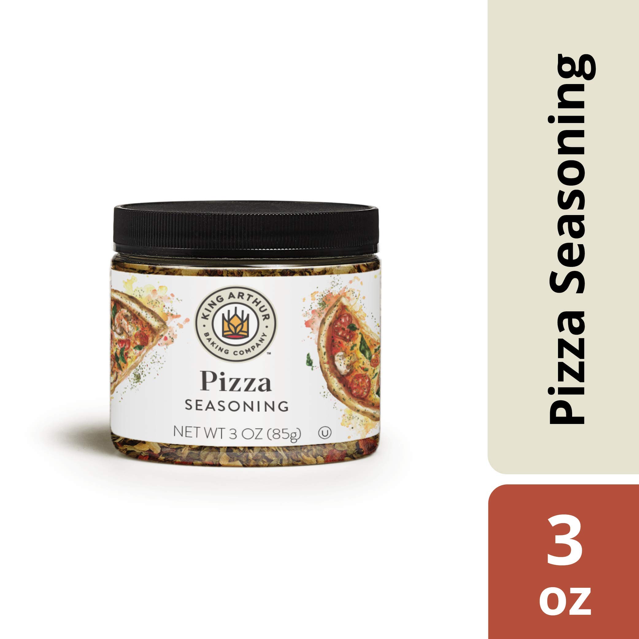 King Arthur Flour Pizza Seasoning Made in USA, Certified Kosher, 3 Ounce