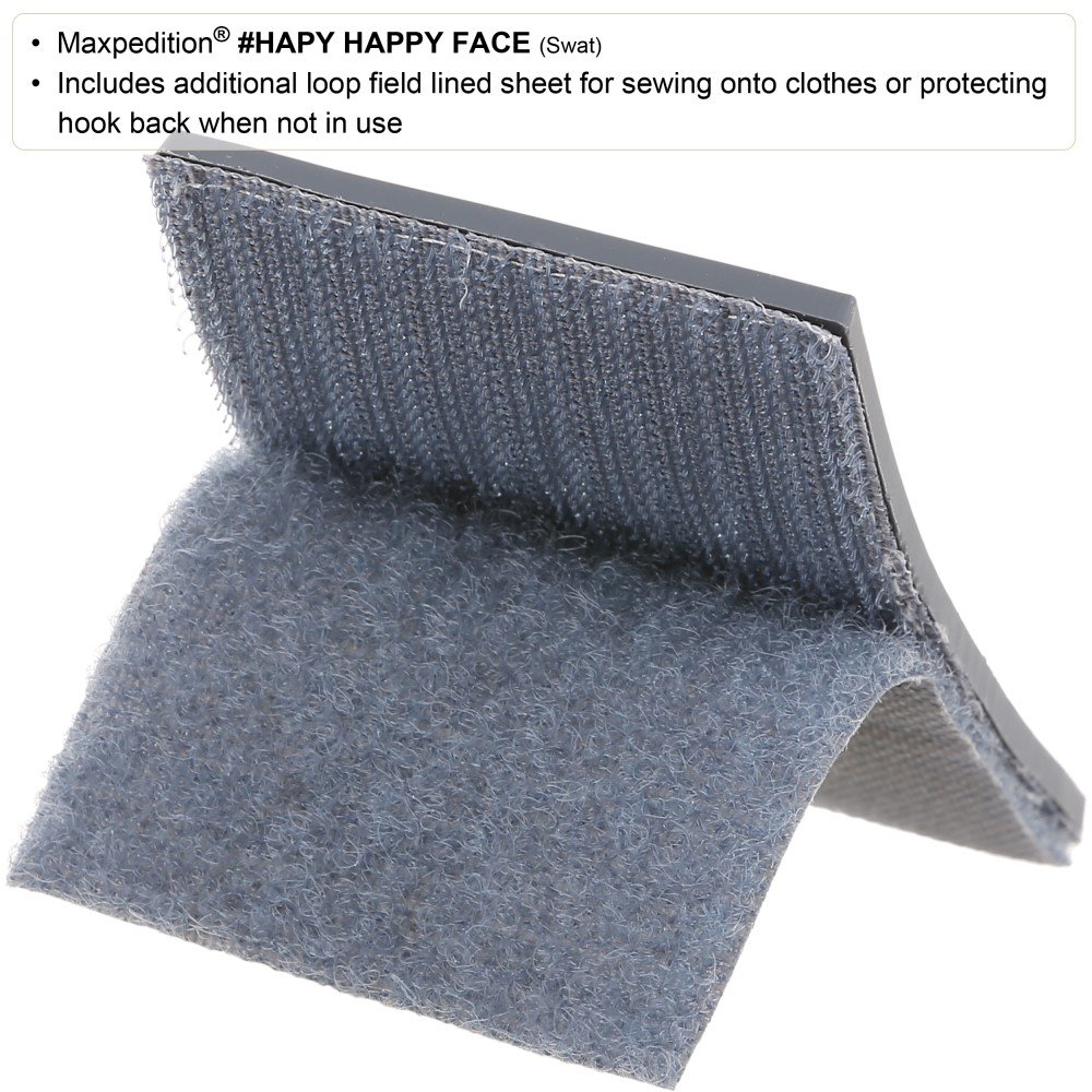 MAXPEDITION Happy Face (SWAT) 1.5" x 1.5"