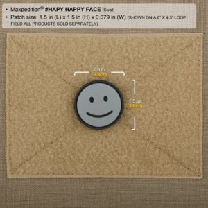 MAXPEDITION Happy Face (SWAT) 1.5" x 1.5"