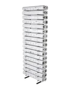 brookside design vr165 vis-i-rack high capacity roll file blueprint storage rack