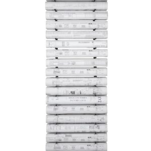 Brookside Design VR165 Vis-I-rack high capacity roll file blueprint storage rack