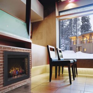 ClassicFlame BBKIT-28 28" Flush-Mount Trim Kit for use with In-Wall Electric Fireplace Insert