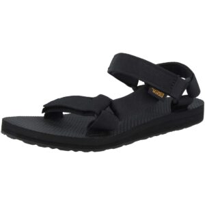 teva women's original universal sandal, black, 9 m us