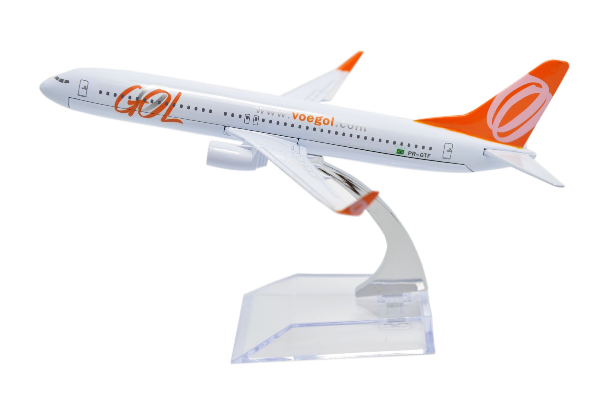 TANG DYNASTY(TM) 1:400 16cm B737-800 GOL Airlines Metal Airplane Model Plane Toy Plane Model