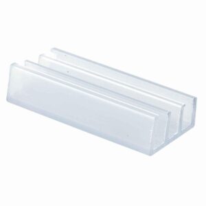 Prime-Line M 6089 Nylon Shower Door Bottom Guide (2 Pack)