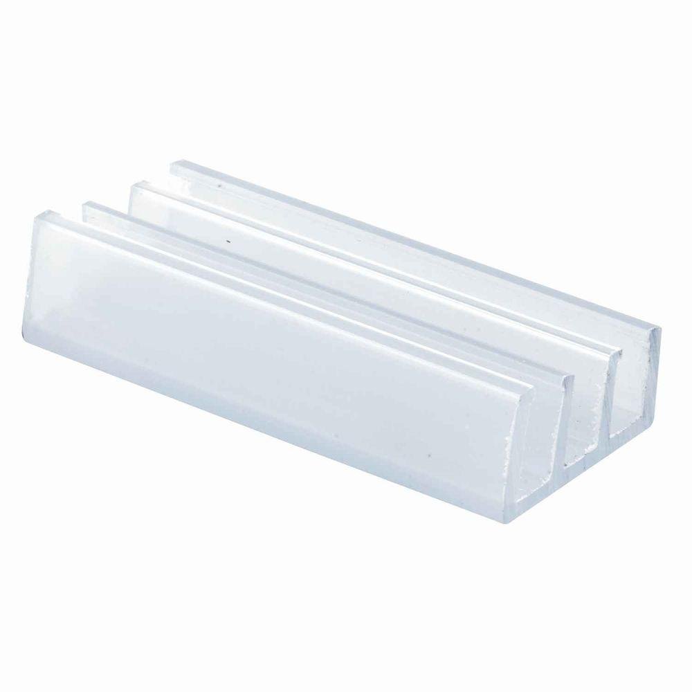 Prime-Line M 6089 Nylon Shower Door Bottom Guide (2 Pack)