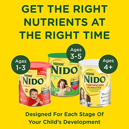 Nido Fortificada Dry Whole Milk 1.76 Pound