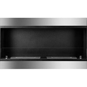 Recessed Wall Ventless Bio Ethanol Fireplace - Lata | Ignis