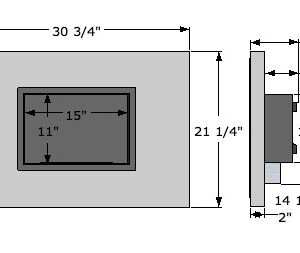 Ethanol Fireplace - Recessed - IGNIS Quadra