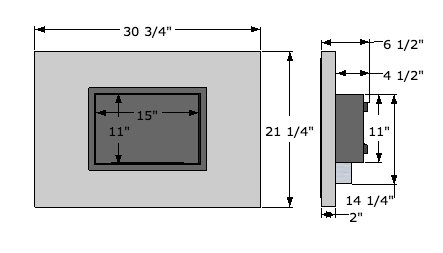 Ethanol Fireplace - Recessed - IGNIS Quadra