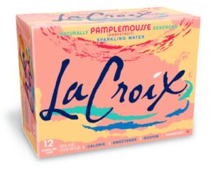 la croix sparkling water, grapefruit, 12 fl oz (pack of 12)