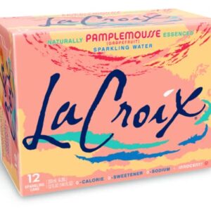 La Croix Sparkling Water, Grapefruit, 12 Fl Oz (Pack of 12)