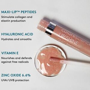 Colorescience Lip Gloss, Sunforgettable Lip Shine SPF 35 ,Rose 0.12 Fl Oz (Pack of 1)