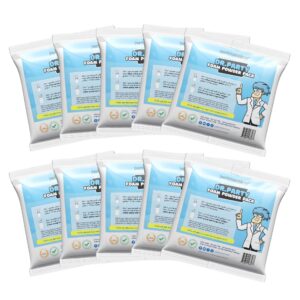 foam solution - powder pack of 10 for 1000+ gallons of foam solution - most concentrated available