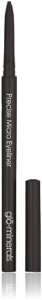 glo skin beauty precise micro eyeliner in black | fine tip twist up eye liner pencil | cruelty free