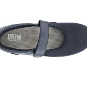 Drew Magnolia - Women's Mary Janes Blk/blk Stch - 9.5 Wide