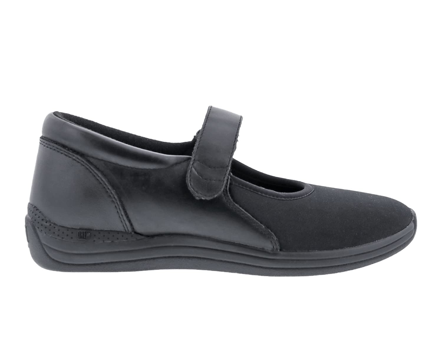 Drew Magnolia - Women's Mary Janes Blk/blk Stch - 9.5 Wide