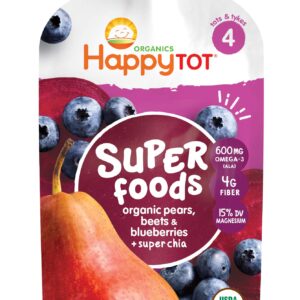 Happy Tot, Blueberry, Pear, Beet