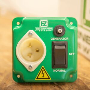 EZ GENERATOR SWITCH - The Original, Patented, UL/CSA Approved Manual Transfer Switch