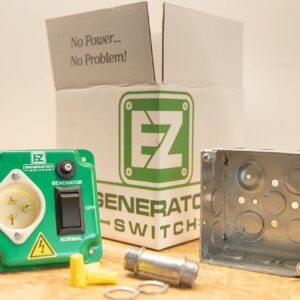 EZ GENERATOR SWITCH - The Original, Patented, UL/CSA Approved Manual Transfer Switch