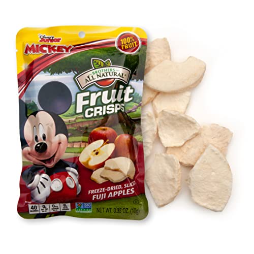 Brothers-ALL-Natural Fruit Crisps, Mickey Mouse Clubhouse Variety, 0.35 Ounce (Pack of 12)