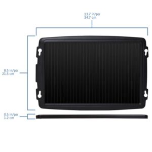 Sunforce (50104) 4W 12V Solar Battery Trickle Charger with OBDII Connector