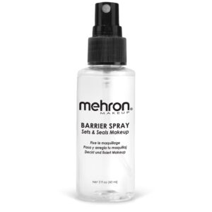 mehron makeup barrier spray | setting spray for makeup | makeup setting spray for face 2 fl oz (60 ml)