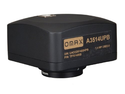 OMAX 1.4MP CCD Digital Camera for Microscope Compatible with Windows/Mac/Linux