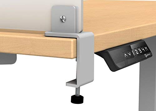 VaRoom - Desk Divider and Desk Dividers for Students. Desk Privacy Panel and Privacy Shields for Student Desks. Privacy Divider. Frosted Acrylic Clamp-on Desk Partition - 23” W x 18”H Divider