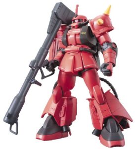 bandai hobby hguc #166 ms-06r-1a zaku ii johnny ridden custom action figure