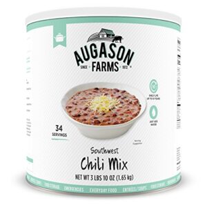 augason farms southwest chili mix net wt. 3 lbs 10 oz (1.65 kg)