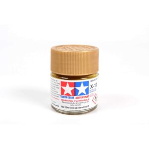 tamiya acrylic mini x12 gold leaf tam81512 plastics paint acrylic