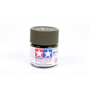 tamiya acrylic mini xf62 olive drab tam81762 plastics paint acrylic