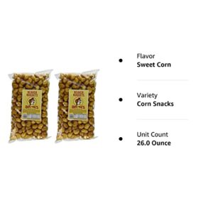 Buc-ee's Famous Beaver Nuggets Sweet Corn Puff Snacks, 13 Ounces (Pack of Two 13 Ounce Bags - 26 Ounces Total))