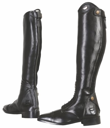 TuffRider Ladies Regal Field Boots | Color - Black | Size - 7.5 | Shape - Slim