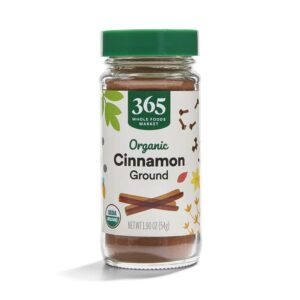 365 by whole foods market, organic ground cinnamon, 1.9 ounce