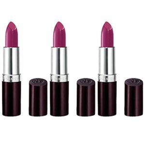 (3 pack) rimmel london lasting finish intense wear lipstick - amethyst shimmer