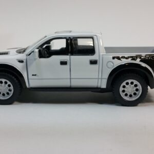 KiNSMART 2013 Ford F-150 SVT Raptor Supercrew White1:46 Scale 5" Die Cast Metal Model Toy