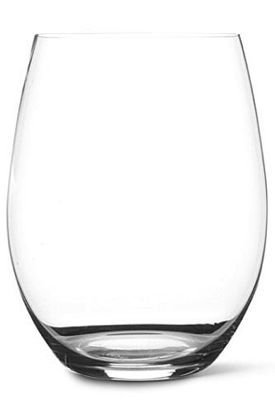 Riedel O Stemless Non-Crystal Cabernet/Merlot Wine Glass, Set of 6