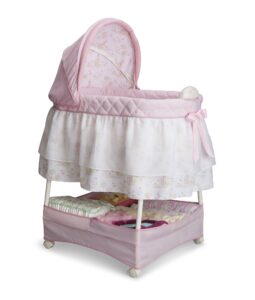 delta children gliding bassinet, disney princess