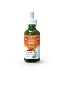 sweetleaf sweet drops pumpkin spice liquid stevia sweetener - pumpkin spice stevia liquid, zero calories, zero sugar, non-gmo, gluten-free, keto friendly, pumpkin stevia drops - 2 fl oz