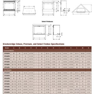 Deluxe 36" Vent-Free Firebox - Flush Face