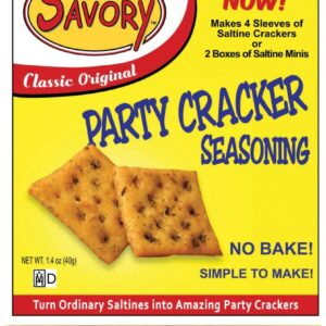 Savory Saltine Seasoning, 1.4 Ounce (Pack of 2)