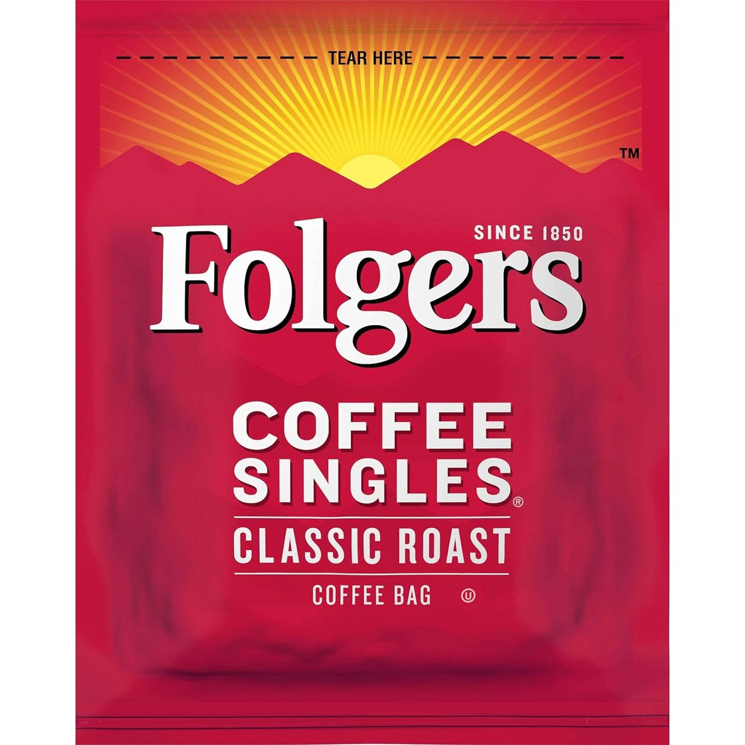 Folgers Coffee Singles (19 per box)