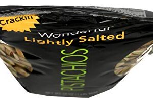 Wonderful Pistachios In Shell, Lightly Salted Nuts, 16 Ounce Resealable Bag - Healthy Snack, Protein Snack, Pantry Staple