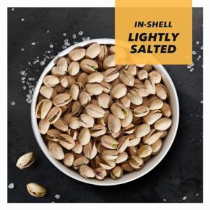 Wonderful Pistachios In Shell, Lightly Salted Nuts, 16 Ounce Resealable Bag - Healthy Snack, Protein Snack, Pantry Staple