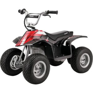 razor dirt quad electric four-wheeled off-road vehicle - black