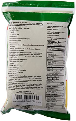 Sadaf Rice Flour 24 oz - Pure White Rice Flour for Baking or Cooking - Kosher, Halal - Product of USA