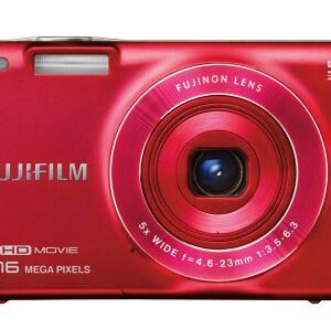 Fujifilm FinePix JX660 16 MP Digital Camera with 2.7-Inch LCD (Red)