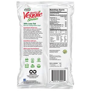 Sensible Portions Veggie Straws, Sea Salt Flavor, Gluten-Free Chips, Individual Snacks, 1 Ounce Bag, (Pack of 24)